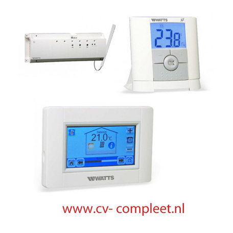 Watts Zoneregeling Draadloos - CV Compleet